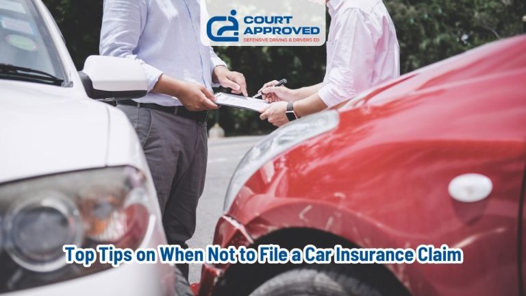 When Not to File an Auto Insurance Claim: Key Tips Explained